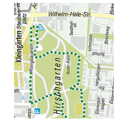 Hirschgarten - München | 50 Laufstrecken in München | Verlagsprodukte ...